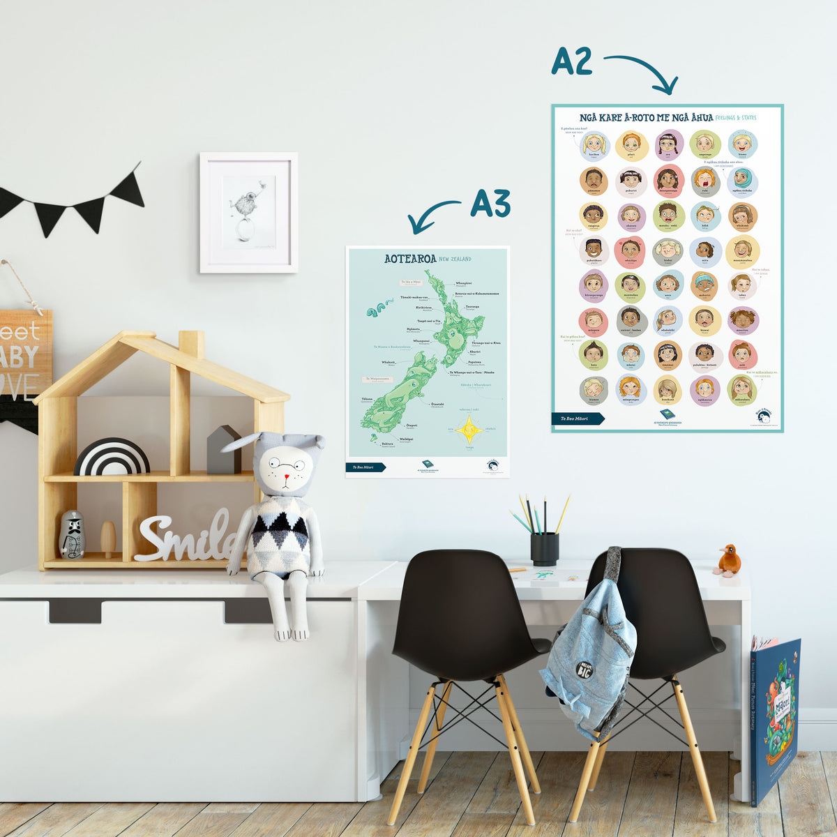 Te Reo Māori - Full Set of 15 Posters – Illustrated Publishing Store